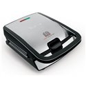 Croque Gaufre. Snack Collection SW853D12 700 Watts noir et blanc Tefal