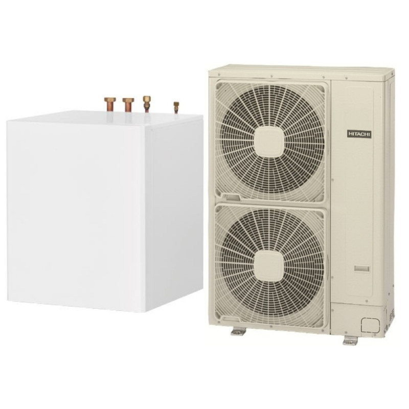 Pompe à chaleur Yutaki S80 14 kW RWH-5.0NFE/RAS-5WHNPE Hitachi