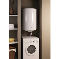 Chauffe-eau électrique Duralis ACI Hybride 50 Litres Vertical mural étroit 241057 Thermor