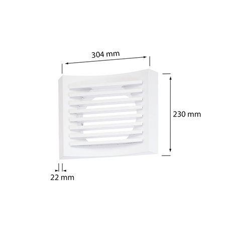 Bouche d'extraction et d'insufflation en aluminium Plafond Ø200 mm 400 ...