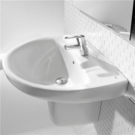 Lavabo Victoria A326393000 560x460x195 mm Blanc brillant Roca