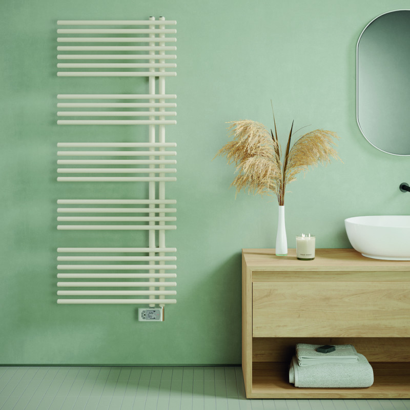 Sèche serviette électrique Funky_S YRG060G01A401NNN 1000 Watts Mât à droite IRSAP