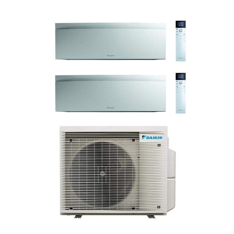 Mural Bi-split Daikin Emura 3MXM52A9 Tailles 25 + 25 Blanc