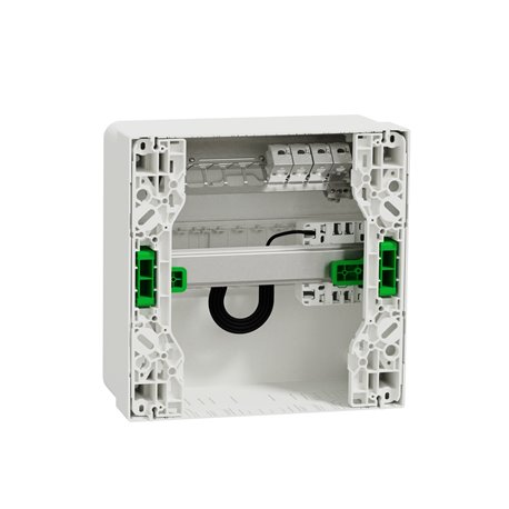 Coffret de communication grade 2 TV Resi9 Connect R9H13401VDIM 1 rangée ...