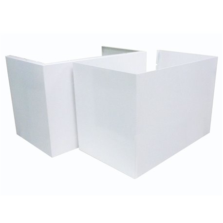 Panneau cache-gaine inférieur pour VMC double flux IDEO 325 600918 Unelvent