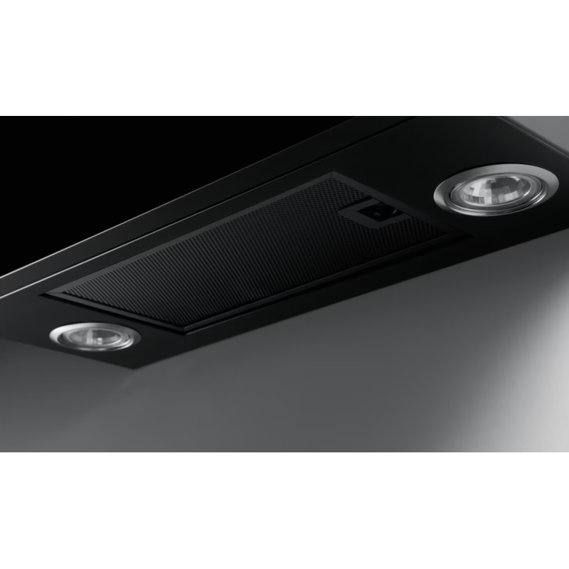 Hotte inclinée Smart Verre noir 80 cm 614706 Franke