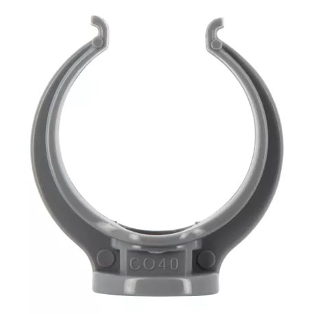 Collier PVC lyre clips embase 7x150 ⌀ 40 - Réf : CO40 Nicoll